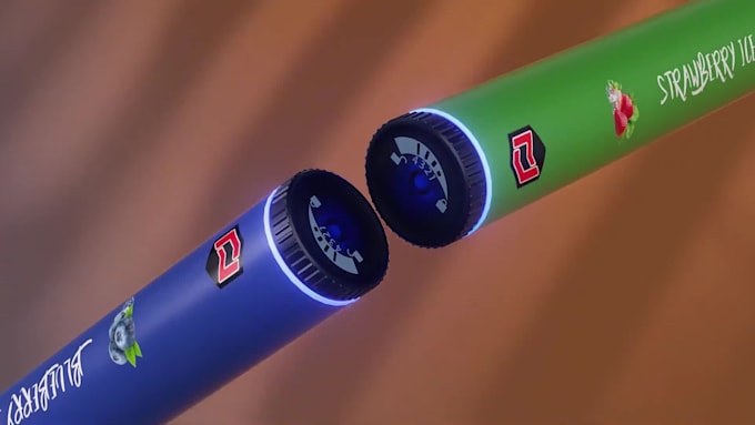 Do 3d vape animation, vape packaging design, 3d vape model, 3d vape ...