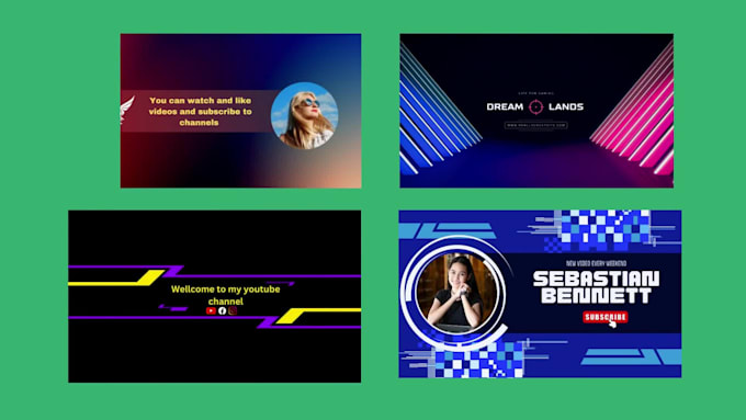 Create and setup youtube channel logo art and seo by Antor32 | Fiverr