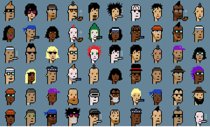Design cryptopunk style nft art character collection that sells by Nft_hulk | Fiverr