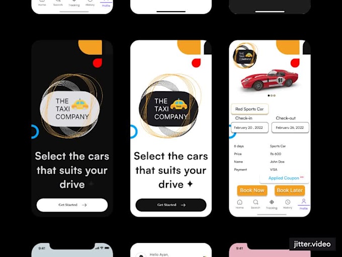 Create stunning user friendly mobile app ui ux design by Ayanbhowal | Fiverr
