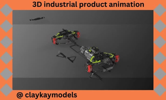 Do 3d industrial product animation, visualization, modeling, demo ...