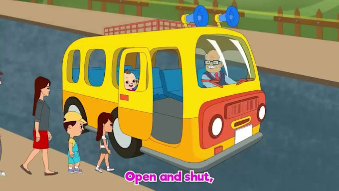 Make 2d animation cartoon animation video animation for kids and ...