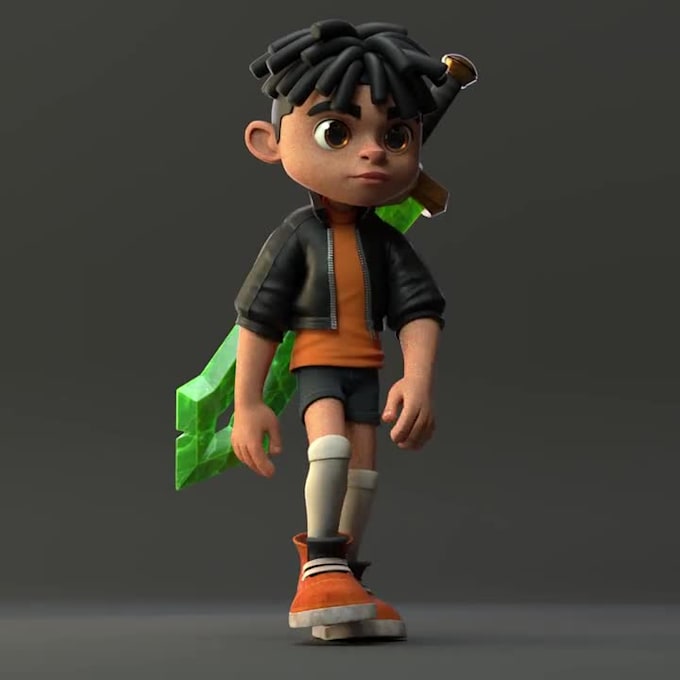 Create 3d cartoon character for game, animation, asset by Alicia ...