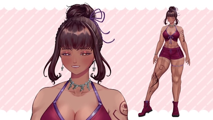 Rig your live2d vtuber model avatar by Angriegg | Fiverr Rig your live2d vtuber model avatar by Angriegg | Fiverr