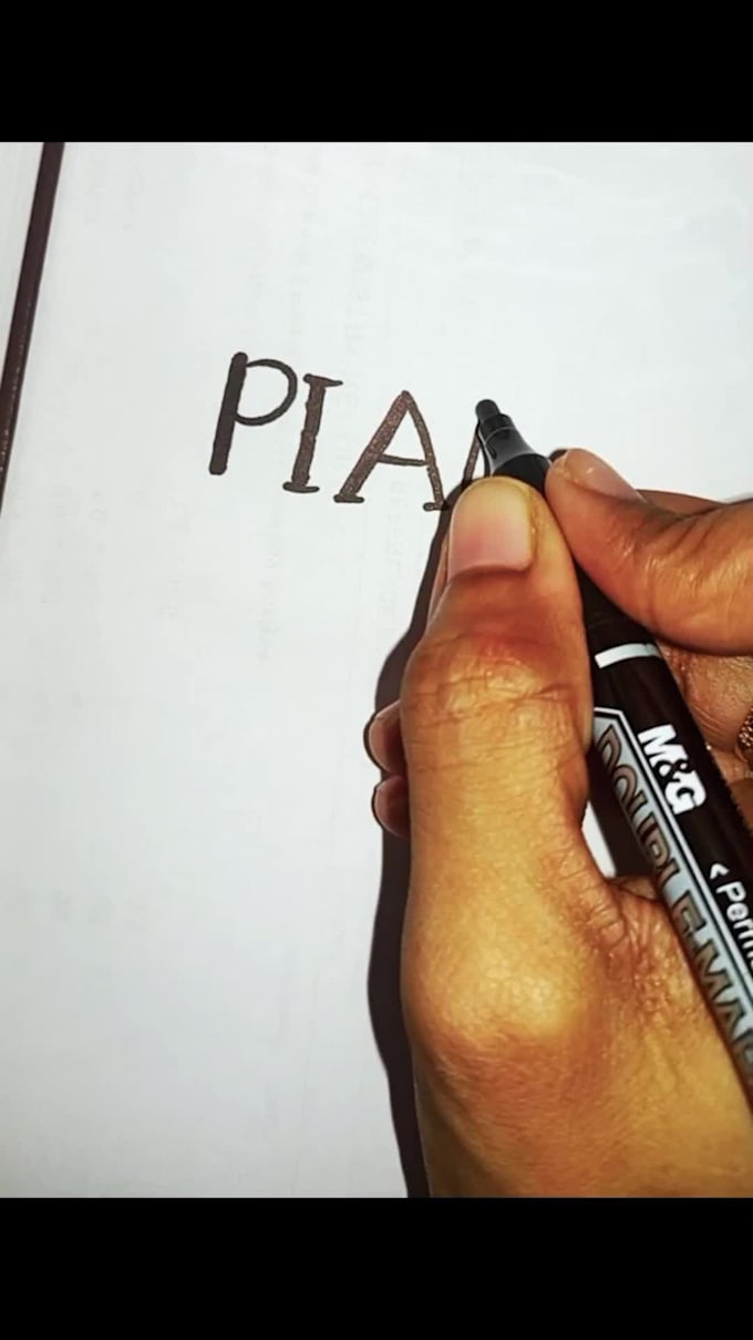 Provide handwritten text, custom font in otf, ttf fonts file by Ms ...