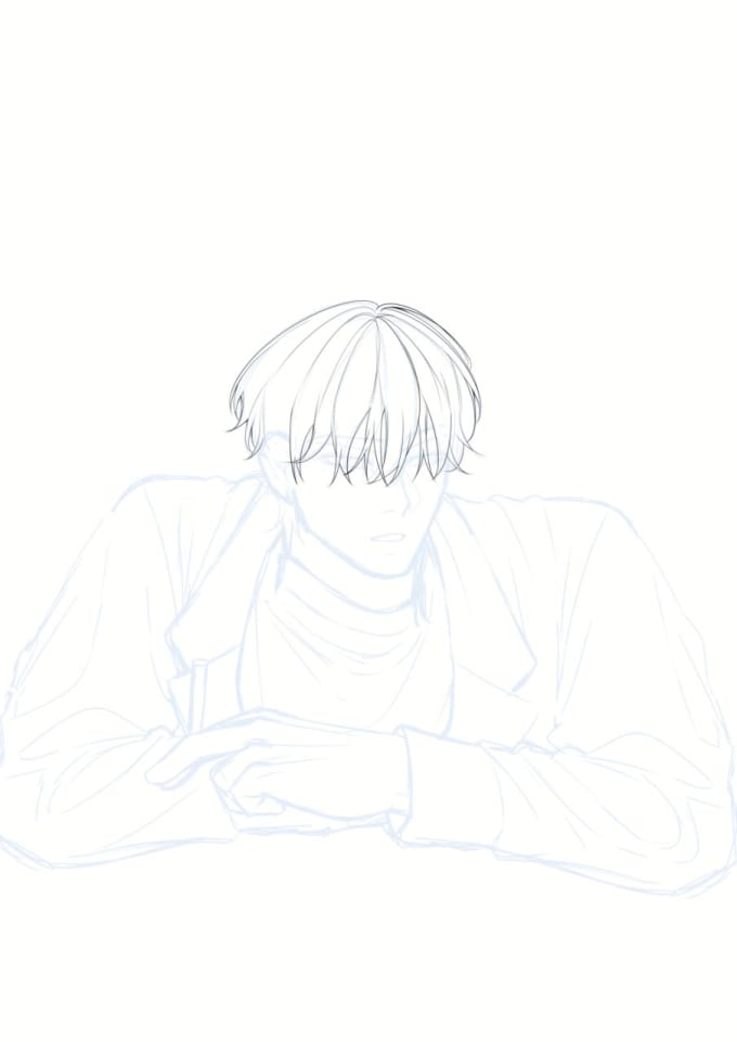 Draw Your Digital Art Commission In Manga And Manhwa Style By