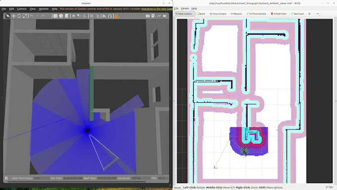 Develop an autonomous navigation robot using ros by Amitmaurya277 | Fiverr
