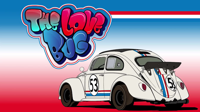 Do vector car drawing, sketch with eye catching graffiti by Dalim ...