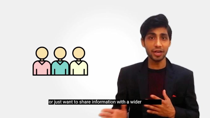 Make explainer typography video with ai and real characters by ...