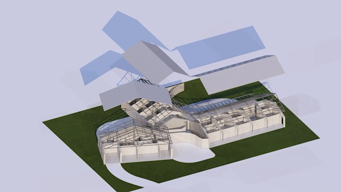 Creat exploded axonometric and 3d diagramme with floor plan by ...