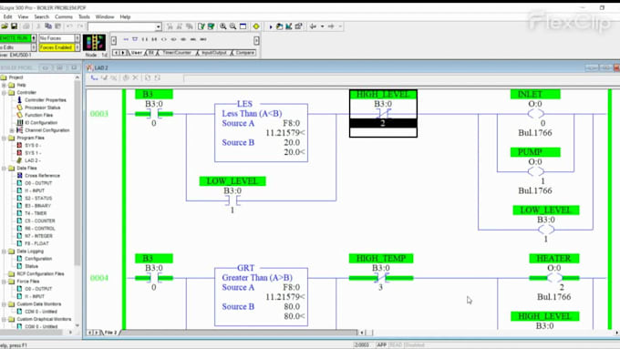 Do programming of ab plc in ladder logic by Kunaljadhav722 | Fiverr