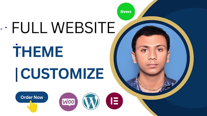 Do Wordpress Theme Customization With Design And Redesign By