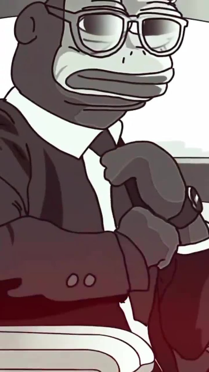 Crypto meme art viral funny solana wojak pepe meme art animated video ...