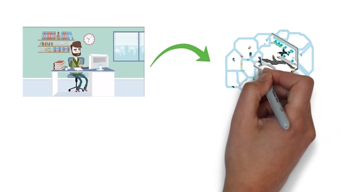 Create a videoscribe whiteboard animation explainer video by Hasnain_a_ | Fiverr