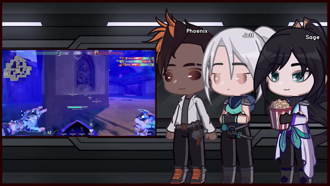 Create you a gacha reaction video fast by Sophiakeziah | Fiverr