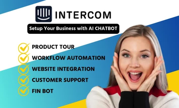 Do intercom chatbot manychat chatbot website integration chatbot zapier bot by Teejay_consult ...