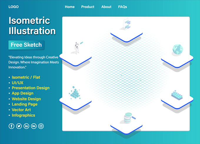Create custom 2d and 3d isometric explainer lottie animation by ...