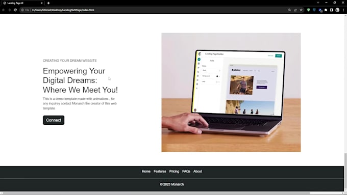 Create A Responsive Frontend With Soothing React Animations By Monarchhtml Fiverr