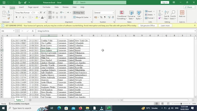 Convert picture, text, pdf to excel with proper formatting by Sk_freelancer23 | Fiverr