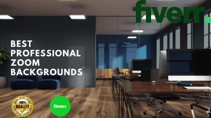 Create google meet and zoom virtual background by Saheer15 | Fiverr