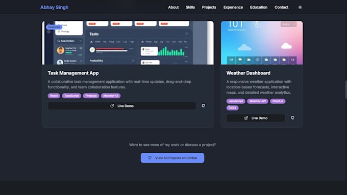 Crear un sitio web responsive y moderno usando html css js y react