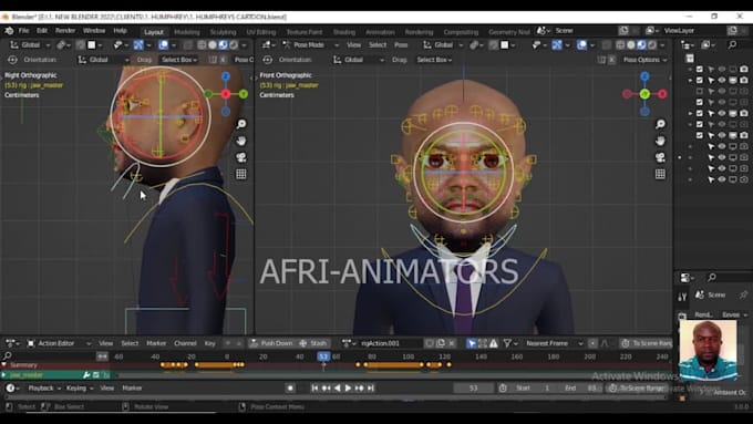 Create realistic and cartoon modelling, rigging and animations by ...