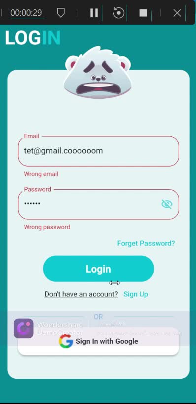 Design your login and signup screens with animations by Mahmoudezzat234 ...