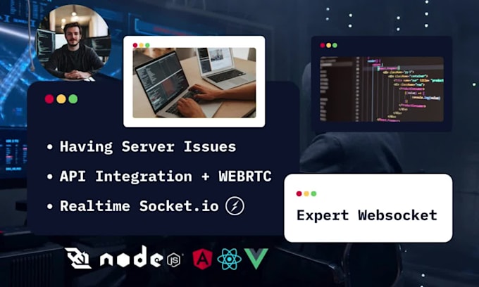Write Any Nodejs Script Api Or Websocket Server By Techgenius8 Fiverr