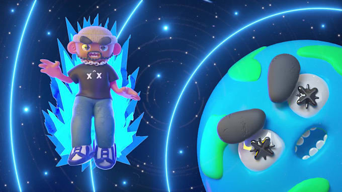 Design 3d cover album artwork or animated 3d video mixtape by Pvblxv ...