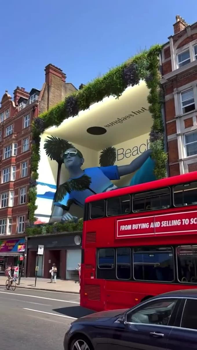 Do 3d anamorphic animation, 3d billboard animation,3d cgi animation ...