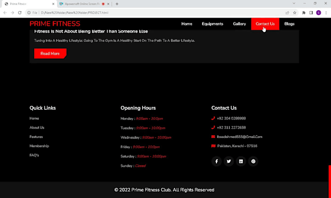 Create a responsive html and css website design by Ibaadahmed | Fiverr