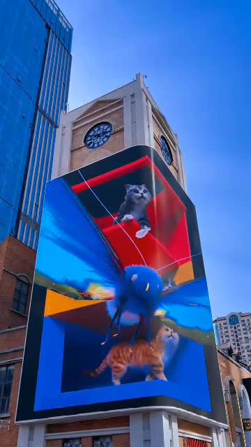 Do 3d led screen animation, advertisement billboard 3d commercial ads ...