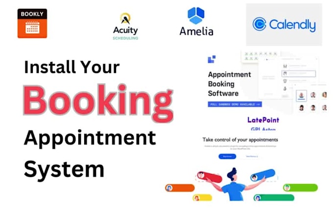 Setup latepoint amelia acuity scheduling bookly calendly appointment booking by Sophia_dev0 | Fiverr