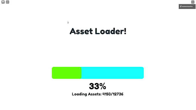 A roblox game loading screen by Masterwizardtor | Fiverr