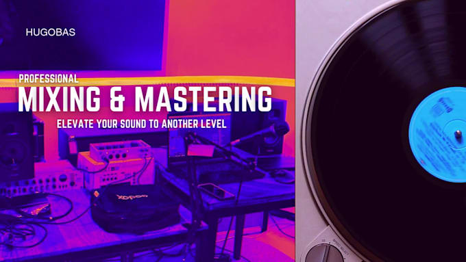 Professionally mix and master your song precisely by Hugoobass | Fiverr
