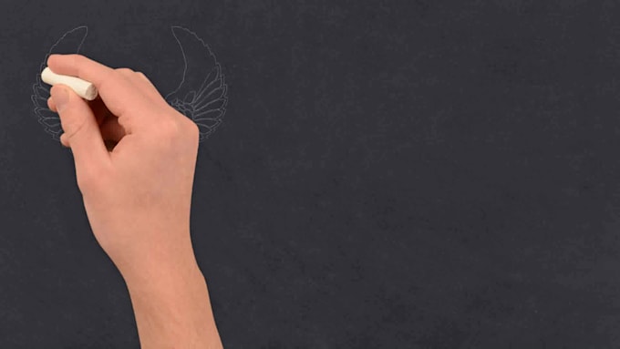 Creat blackboard or chalkboard animation video by Syed_animates | Fiverr