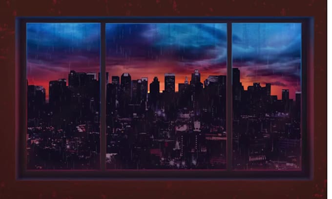 Create lofi loop animation 2d lofi illustration lofi animated animation ...