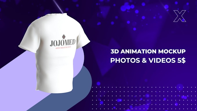 Create 3d animation apparel mock up videos by Jojomed | Fiverr
