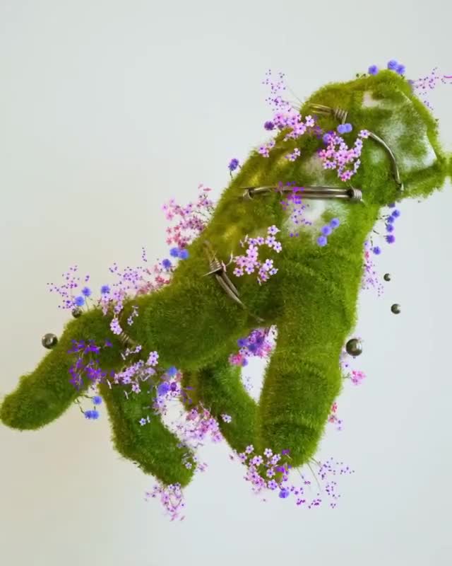 Do 3d plant animation 3d flower animation plant vfx flower model cgi ...