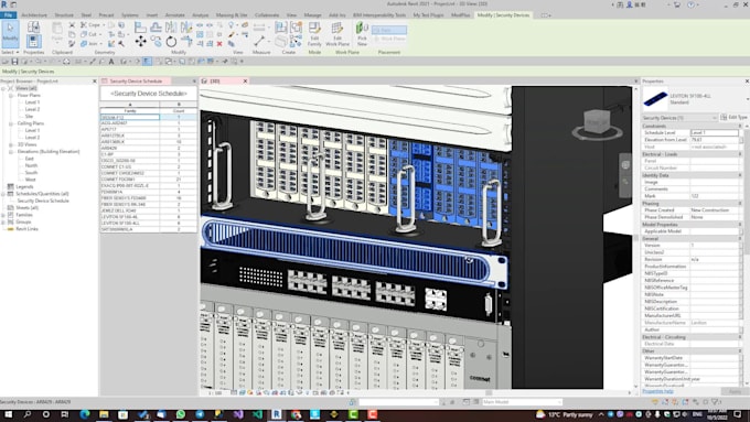 Creation of parametric families in revit of any complexity by Newcad2017 | Fiverr