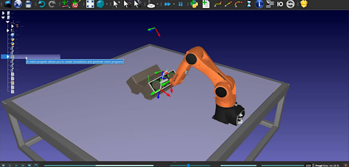 Create robot simulations, i write robot program by Designrobotics | Fiverr