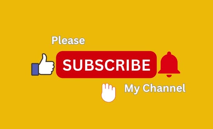 Make youtube subscribe animation button by Munir_12 | Fiverr