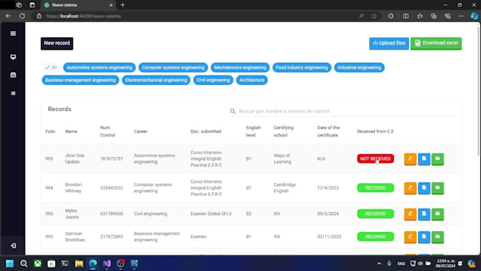 Create A Web App Dashboard Crud Users Managment Etc By Gerardocr Fiverr