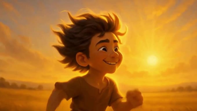 Do 3d bible story animation for kids christian cartoon ai explainer ...