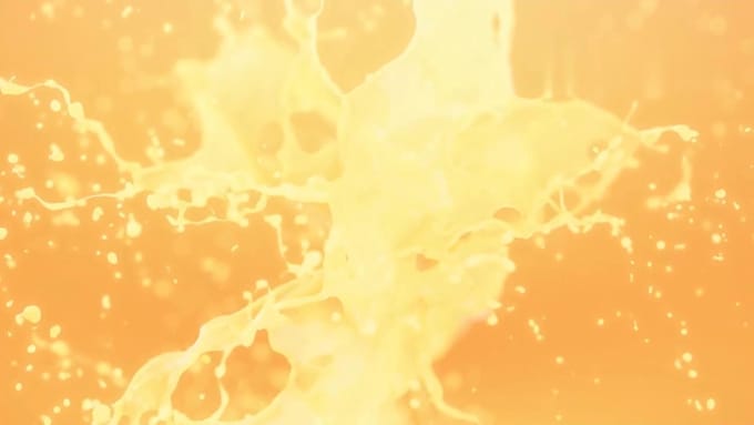 Create 3d water simulation 3d liquid animation for soda and beverage ...