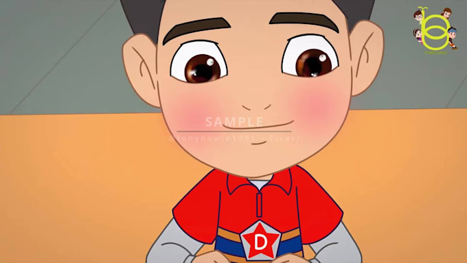 Record english british kids boy child voice over animation cartoon ...