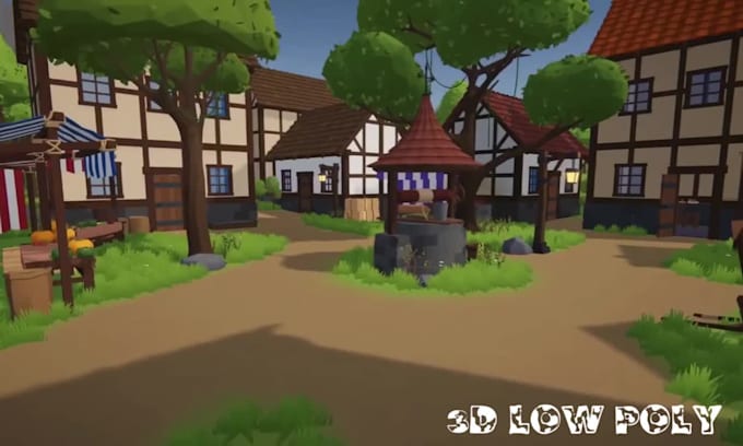 Do 3d retro low poly character model game props vr and metaverse ready ...