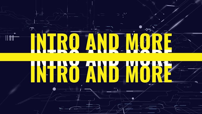 Make professional intro, outro and promo videos for social networks by ...