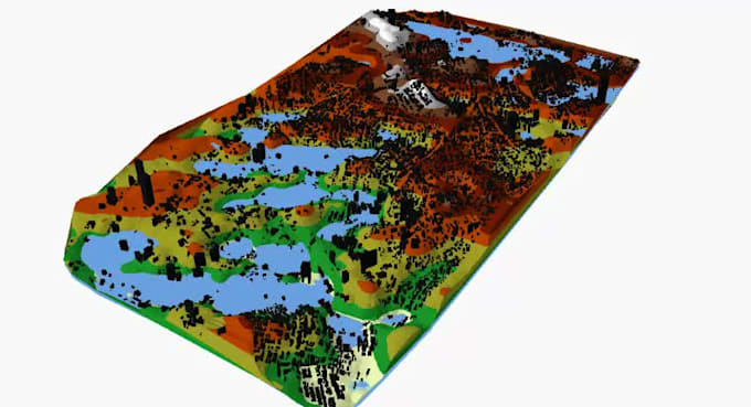 Create any gis map, vector map, do spatial analysis by Earthview | Fiverr