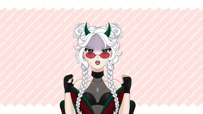 Draw and rig vtuber model in live2d by Kumiarts | Fiverr Draw and rig vtuber model in live2d by Kumiarts | Fiverr